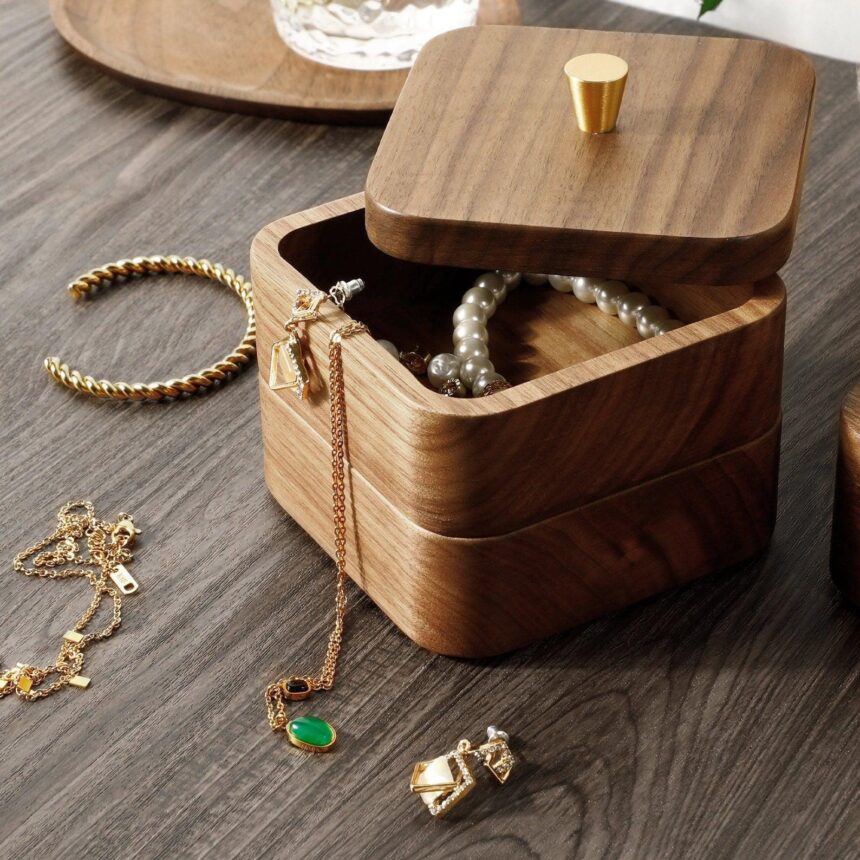 Luxury Small Wood Boxes: Customizable & Durable